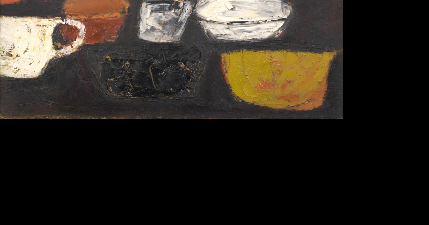 William Scott’s still lifes in the limelight at canvas and paper ...