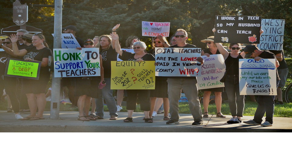 OUSD teachers rally for salary increase | News | ojaivalleynews.com