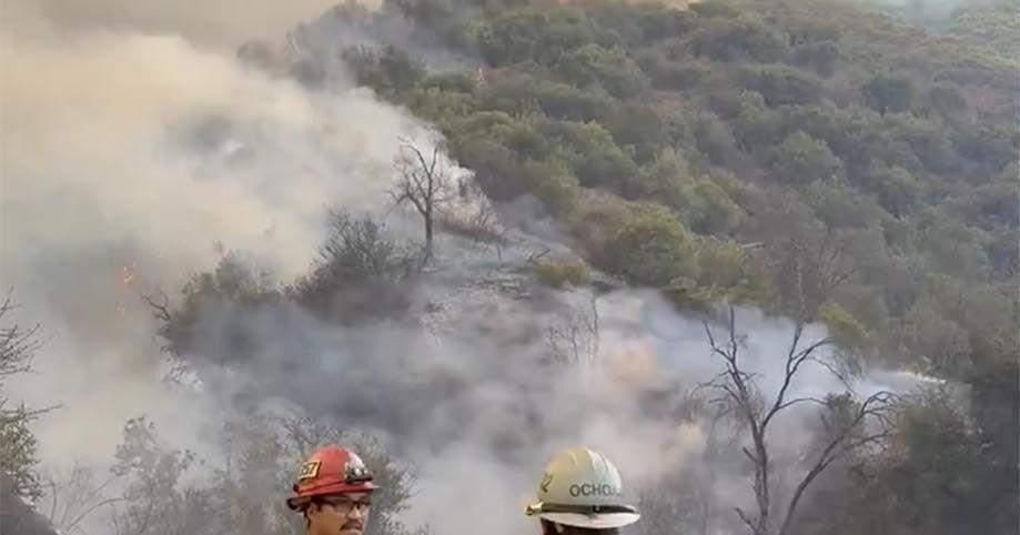 UPDATE Oct 4: Felicia Fire in Lake Piru burns 348 acres, 50% contained ...