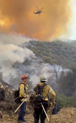 UPDATE Oct 4: Felicia Fire in Lake Piru burns 348 acres, 50% contained ...