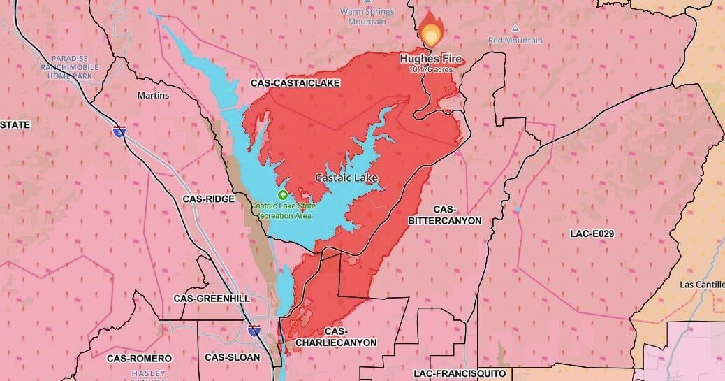 HUGHES FIRE: Day 1 updates: moves toward Piru, reaches 10,176 acres ...