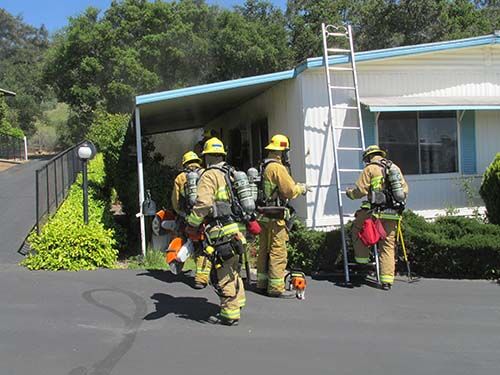 Firefighters put out Mira Monte mobile home fire | News ...