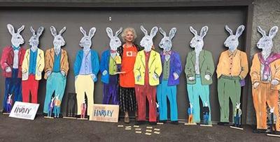 Story behind the ‘Harvey’ rabbits all around town | Culture ...