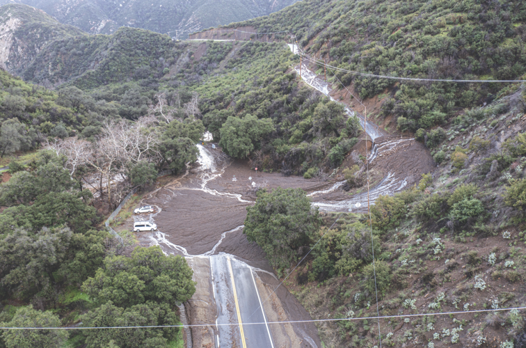Matilija Canyon resident captures storm devastation from the sky | News ...
