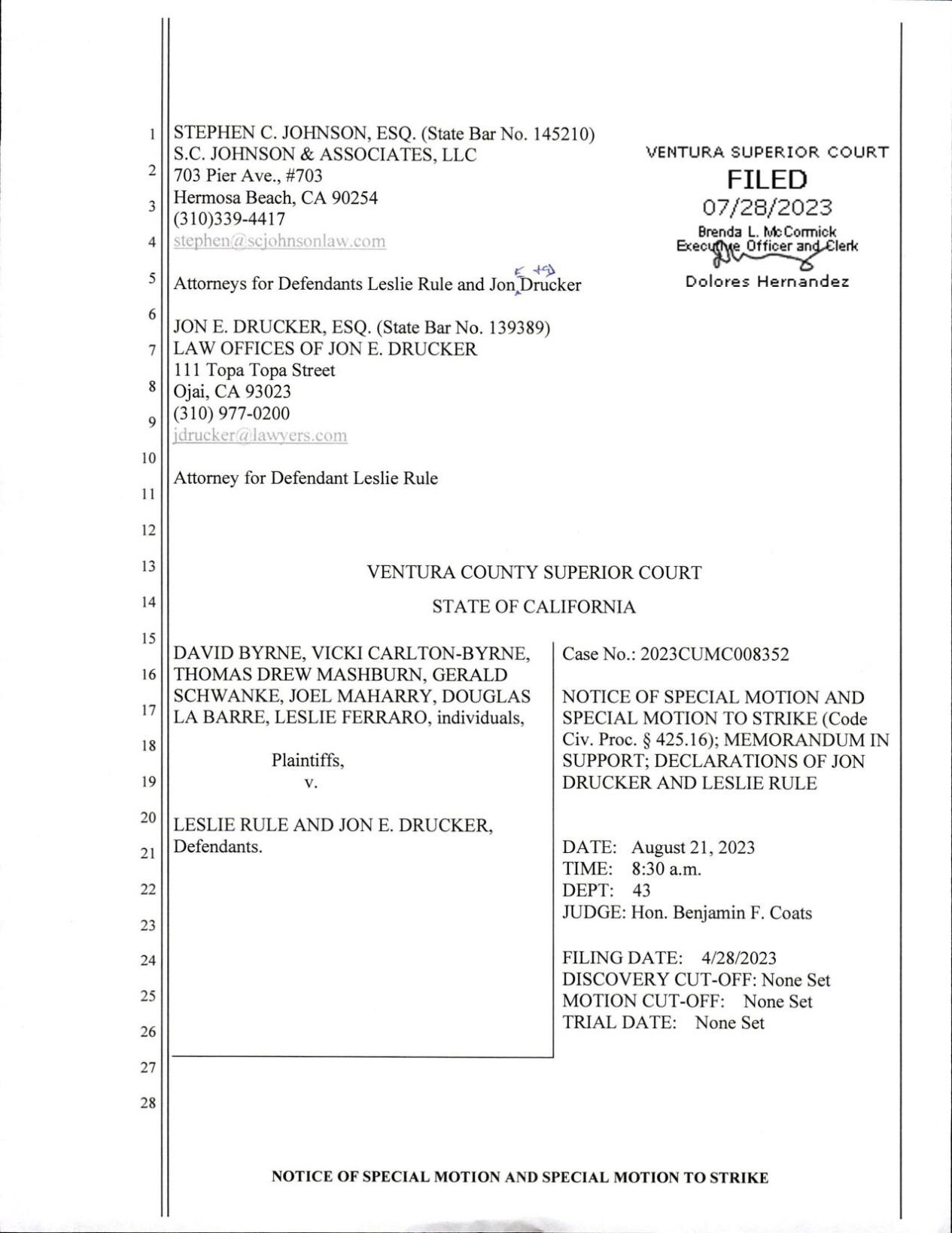 Councilmember Leslie Rule fires back with anti-SLAPP court motion ...