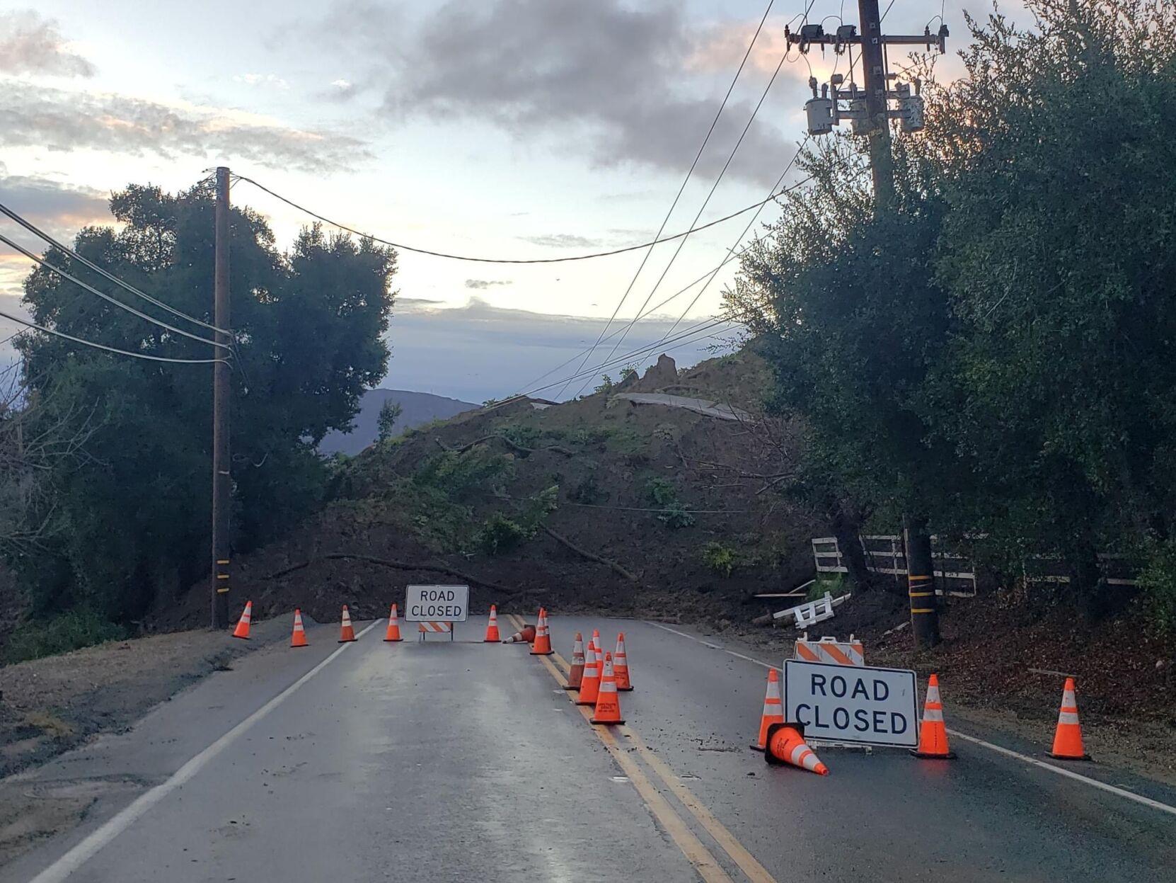 Highway 150 between Upper Ojai and Santa Paula closed ‘indefinitely ...