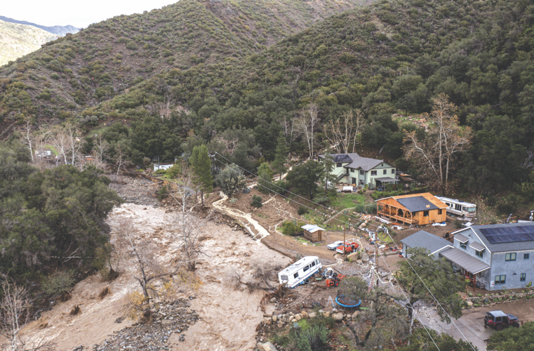 Matilija Canyon resident captures storm devastation from the sky | News ...