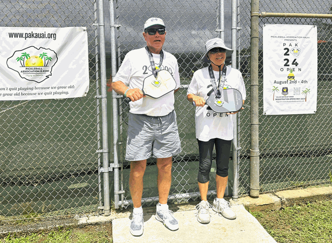 Krout takes double pickleball golds in Kauai | Sports | ojaivalleynews.com