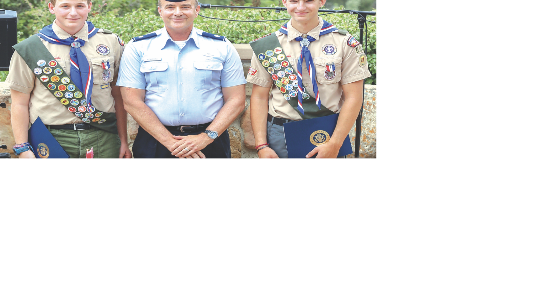 Ojai Scouts Reid Wadsworth and Skylar McDaniel earn Eagle rank | News ...