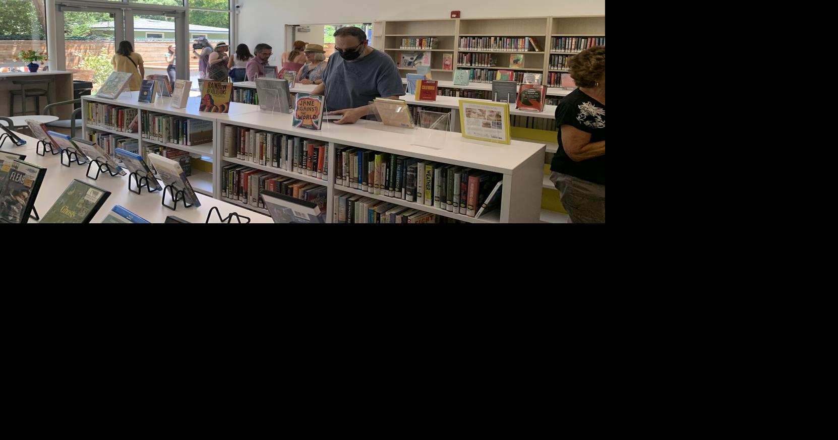 Booklovers flock to new Meiners Oaks Library | Education ...