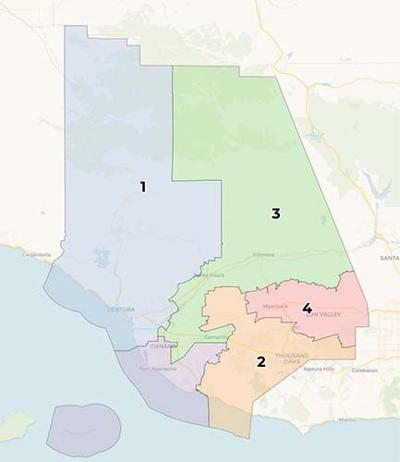 Final supervisorial district map now available for review | News ...