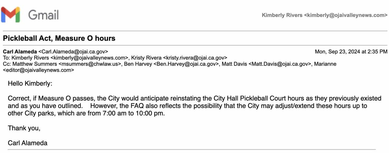 Pickleball at Ojai City Hall. 7 days a week. Dawn to dusk. | Government ...