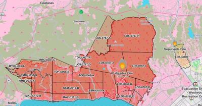 SEPULVEDA FIRE: Forward progress halted, 60% containment, 45 acres ...