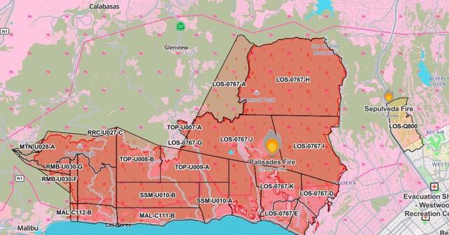 SEPULVEDA FIRE: Forward progress halted, 60% containment, 45 acres ...