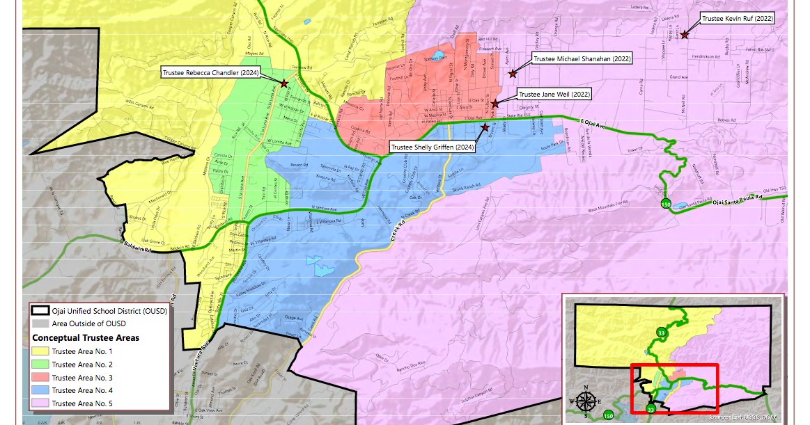 Revised map | | ojaivalleynews.com