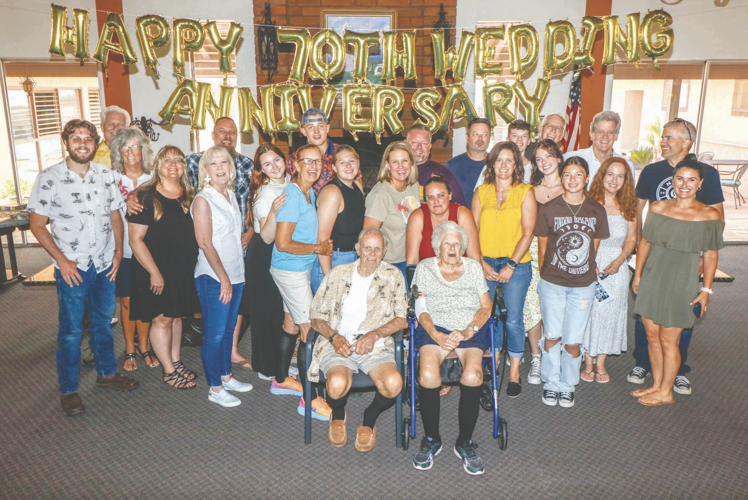 A toast to the Popps for 70 years married | Culture | ojaivalleynews.com