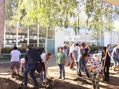 Grants helping transform Meiners Oaks School into a native garden ...