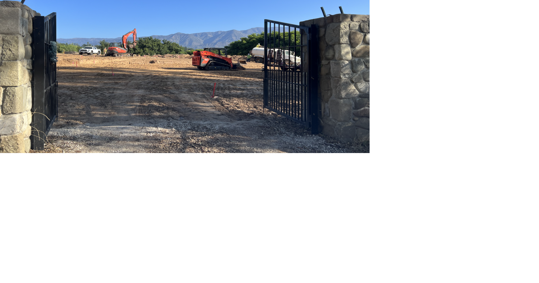St. Thomas Aquinas Cemetary - open gate | | ojaivalleynews.com