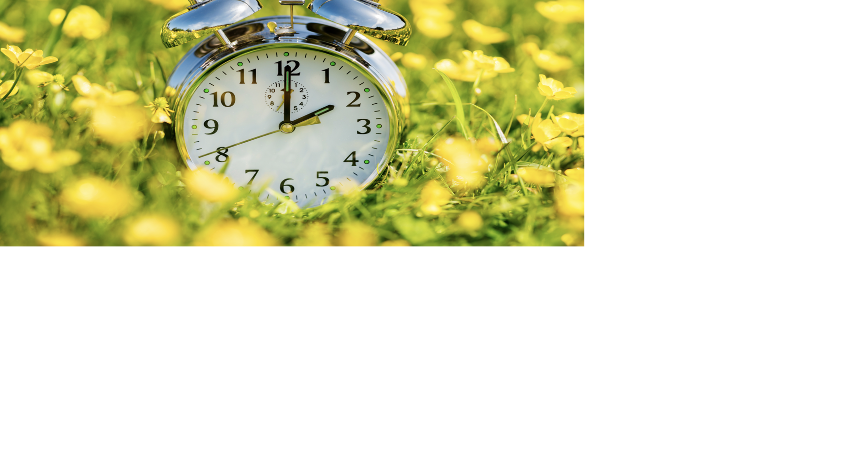 Spring forward Sunday | News | ojaivalleynews.com