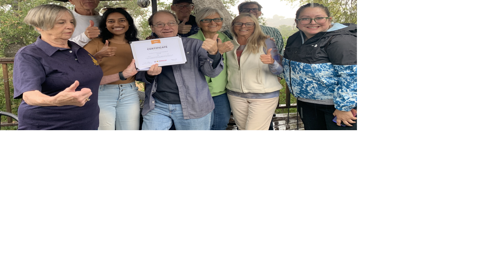 Golden Oaks Mobile Home Park residents tackle fire safety | Environment ...