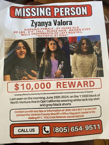 $10,000 reward offered for return of Zyanya Valora, missing from Mira ...