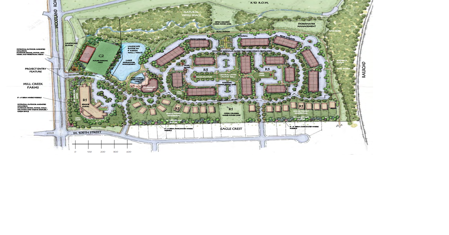 Future of controversial mixed-use Woodland Forest development near K-10 ...