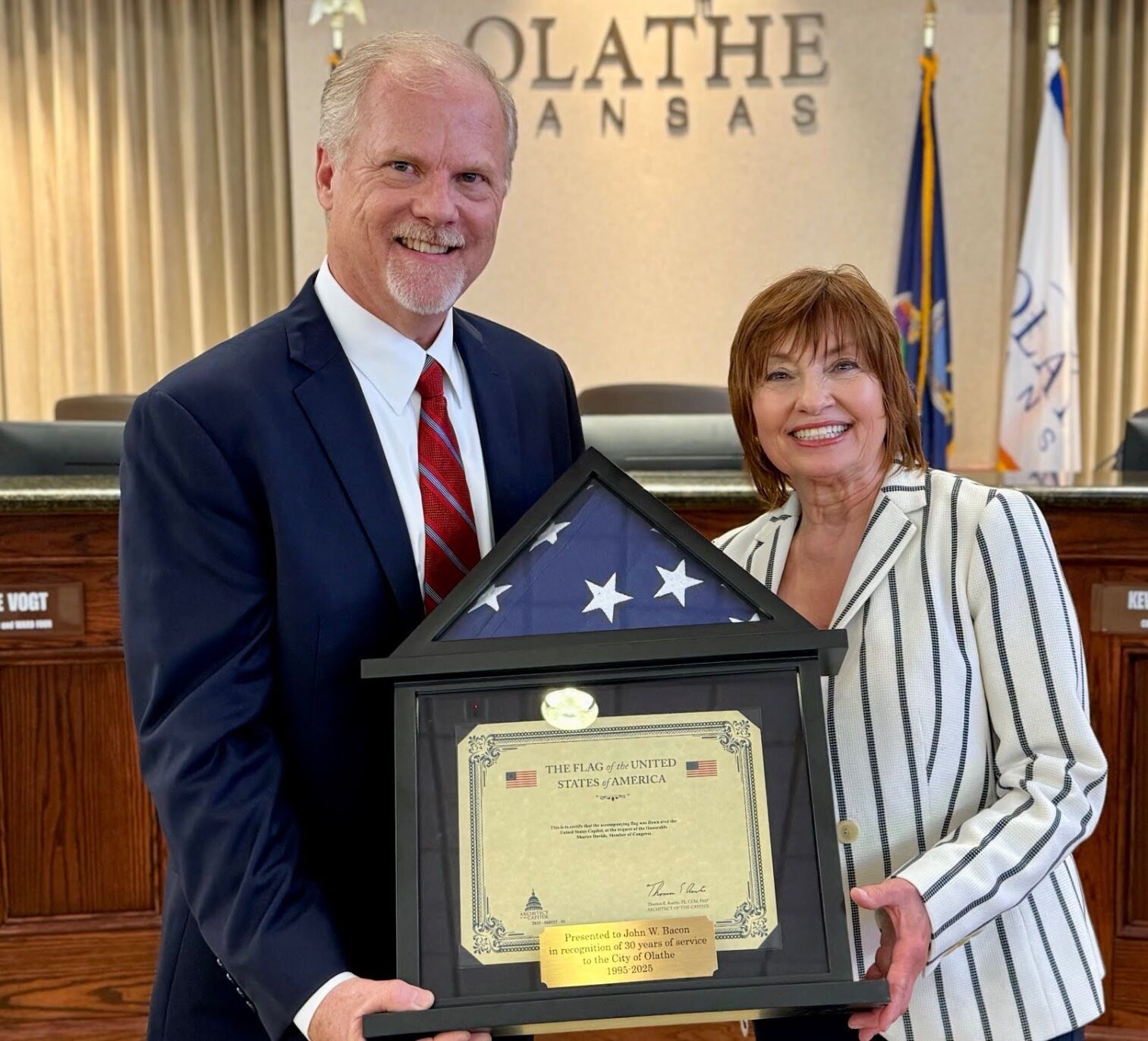 Mayor Bacon celebrates 30 years as city council member | City News ...