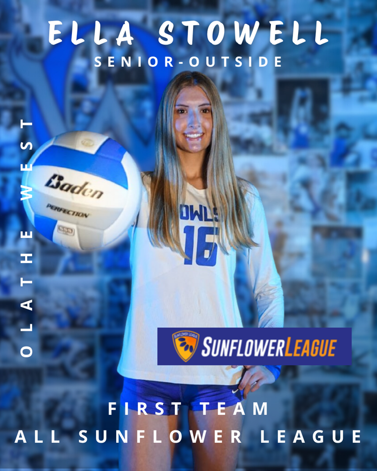 ALL-OLATHE VOLLEYBALL | Ella Stowell sets records, leads West to state ...