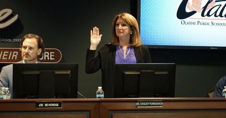 BRIEF: Yurkovich takes her oath of office as a USD 233 board member ...