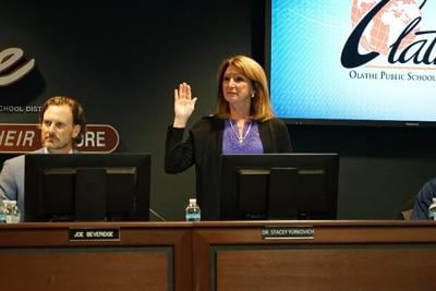 BRIEF: Yurkovich takes her oath of office as a USD 233 board member ...
