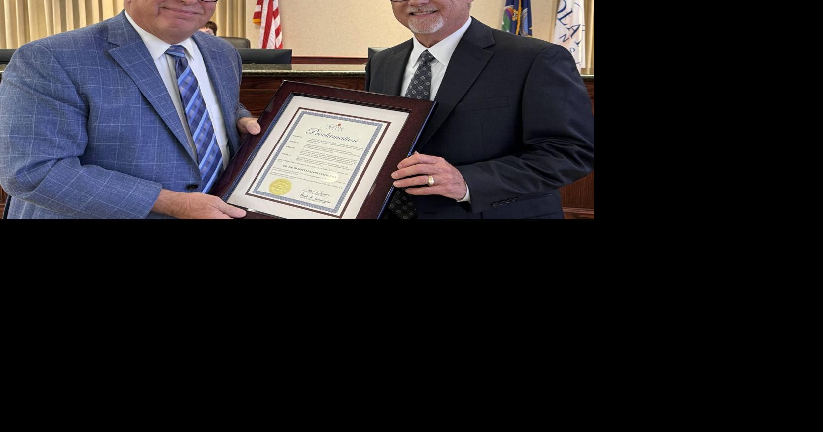 Olathe commemorates retirement of MNU president David Spittal | City ...