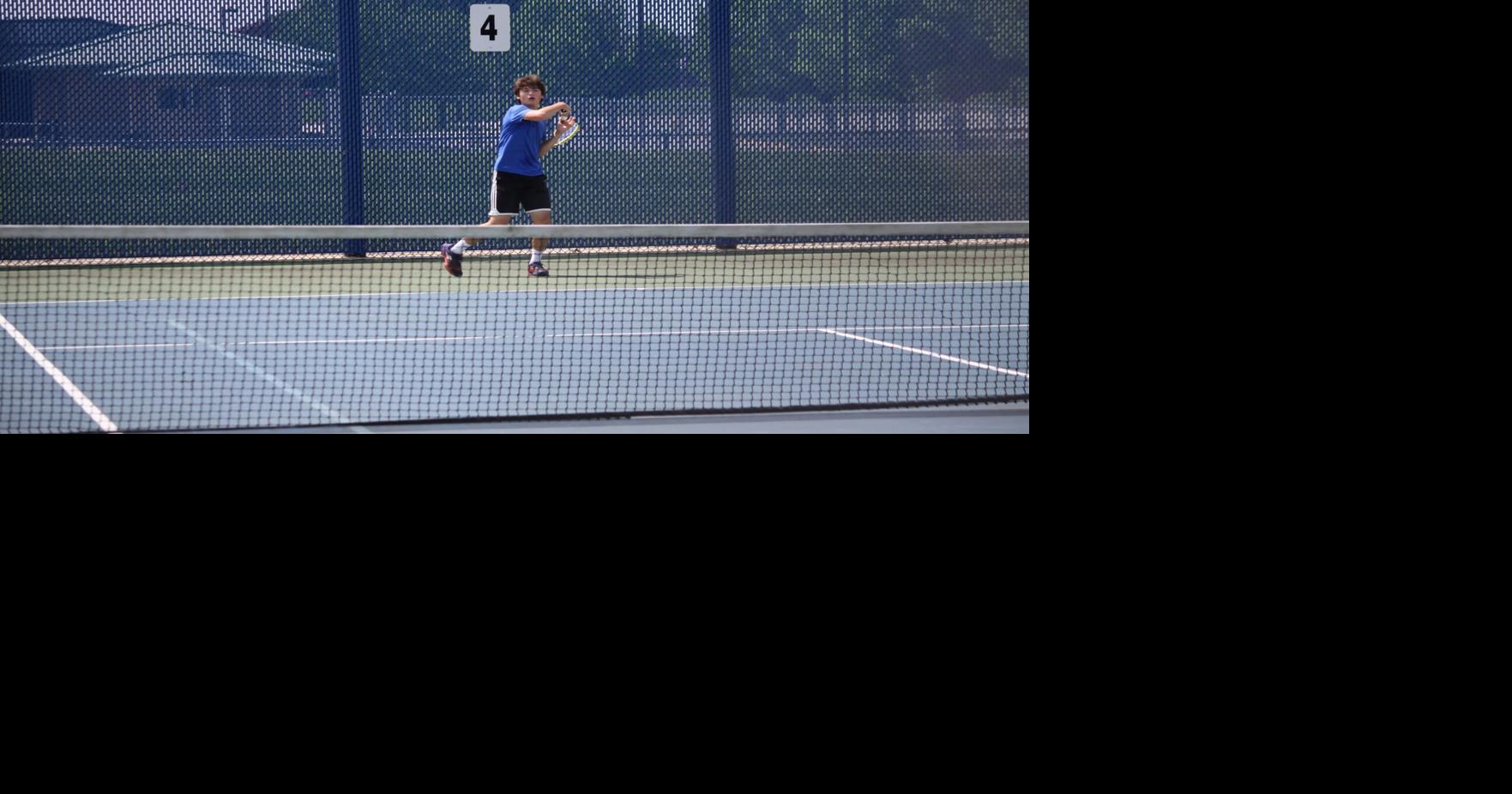 Northwest's Joseph Burnham stands out among Olathe's spring tennis ...