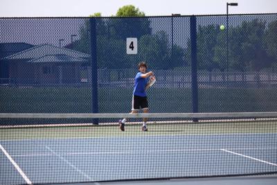 Northwest's Joseph Burnham stands out among Olathe's spring tennis ...