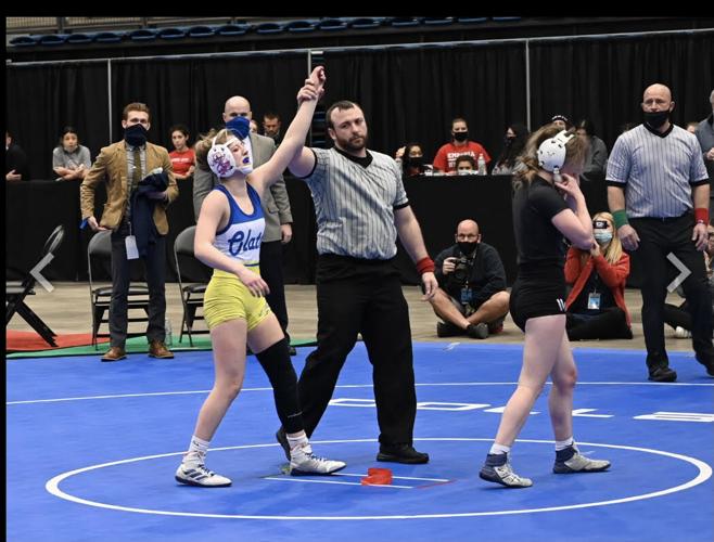 Meet Nicole Redmond — Olathe South’s first girls wrestling state champ ...