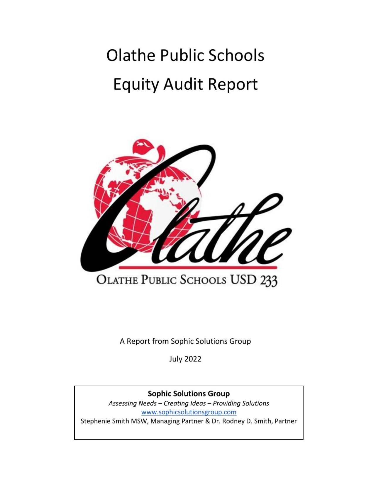 Diversity and equity audit results revisited by school district ...