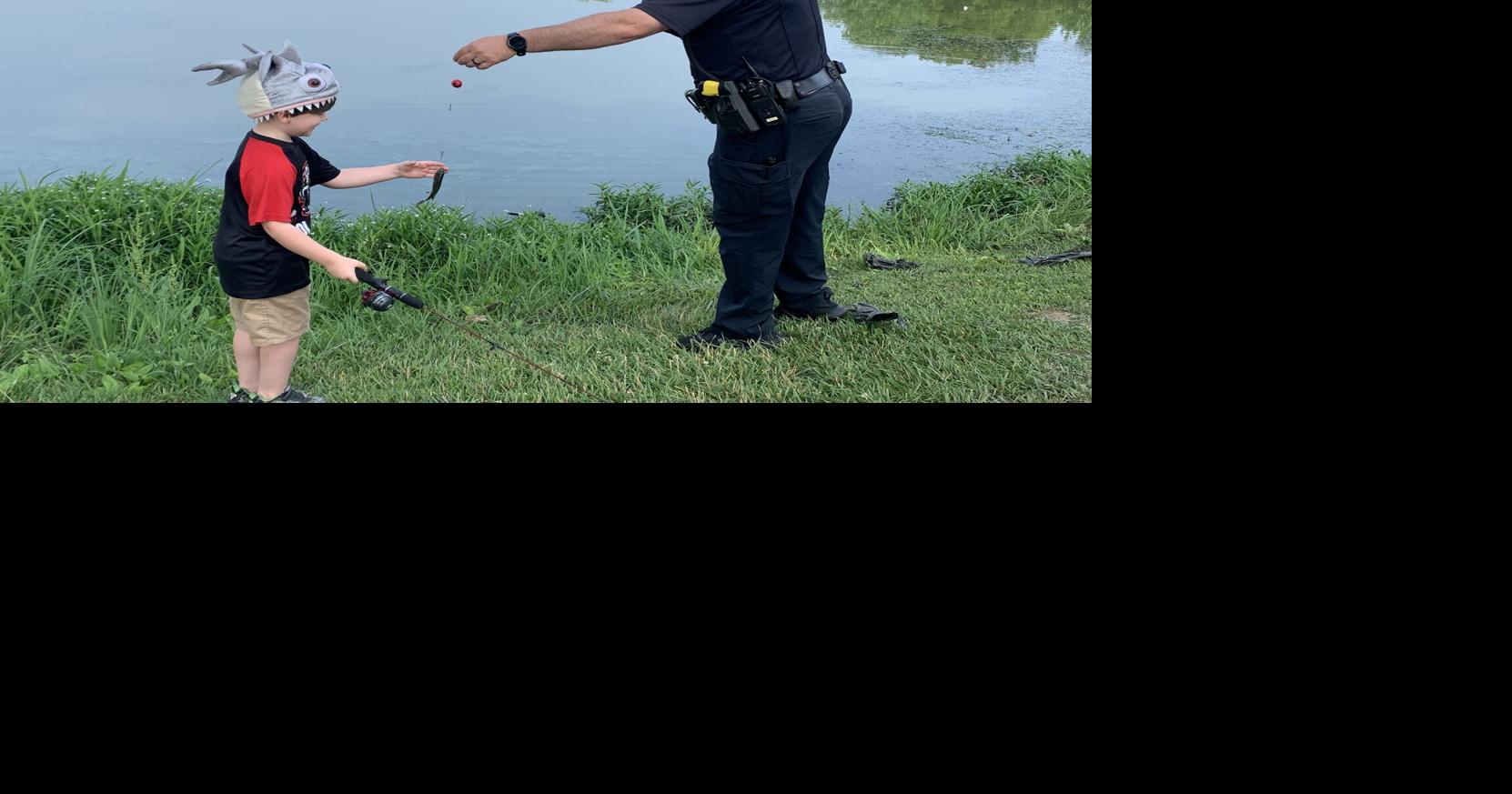 OPD hosts Fishing with the Cops, kicks off summer outreach programs ...