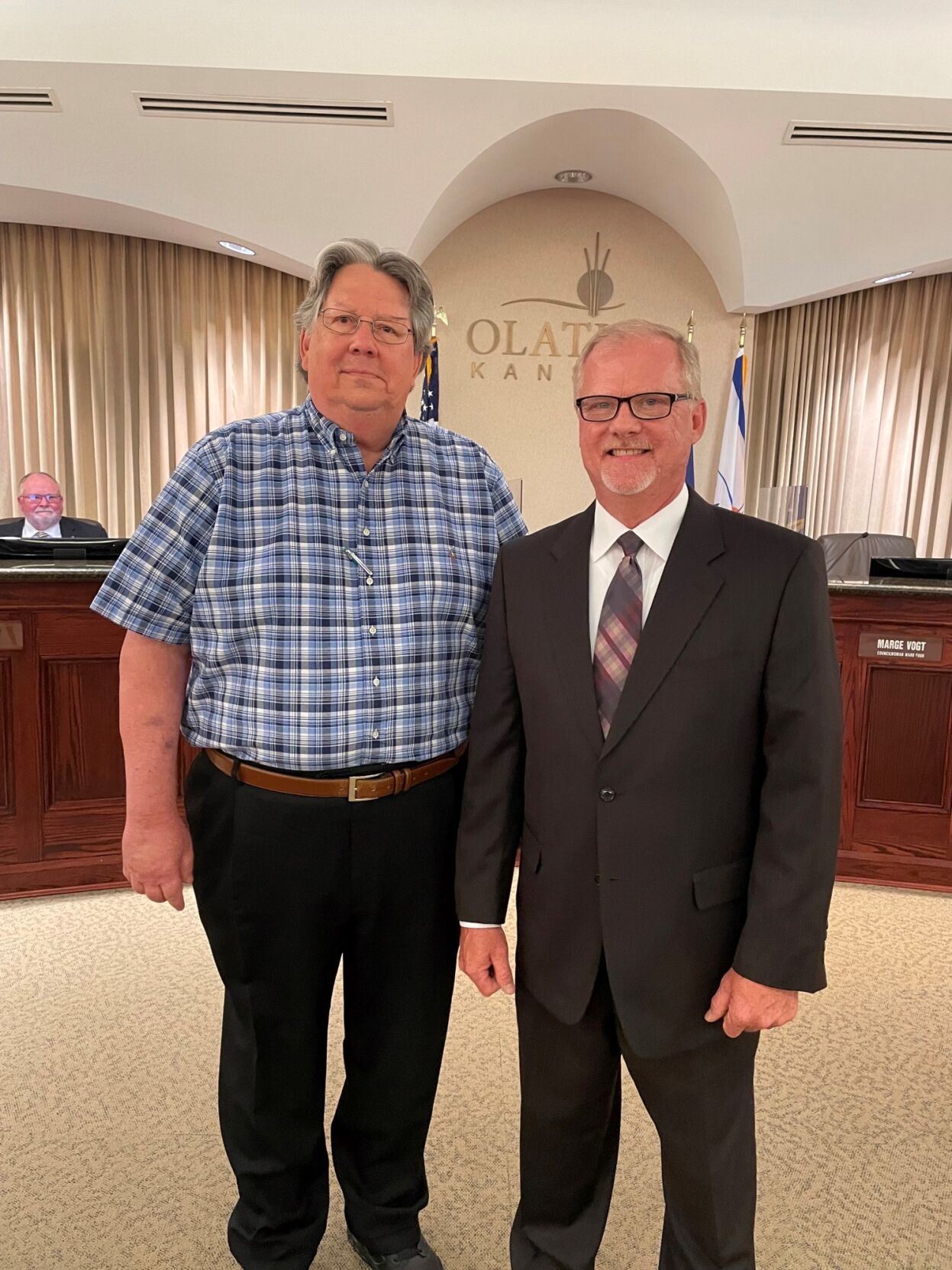 Keith Brown receives Service Award for decade of service on citizen's ...