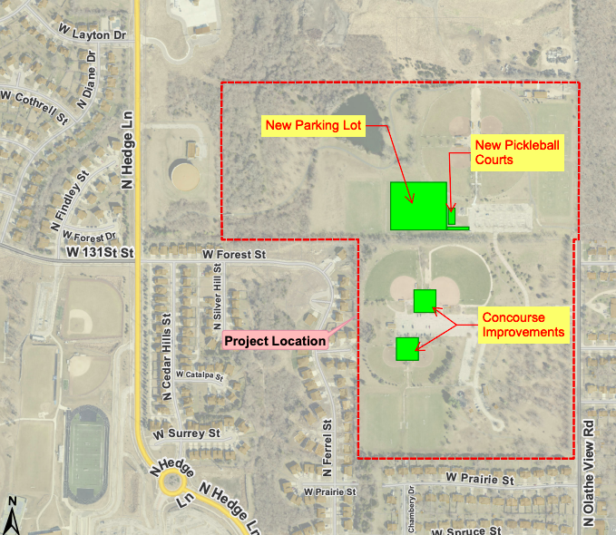 Olathe to improve Prairie Center Park, renovate local sidewalks and ...