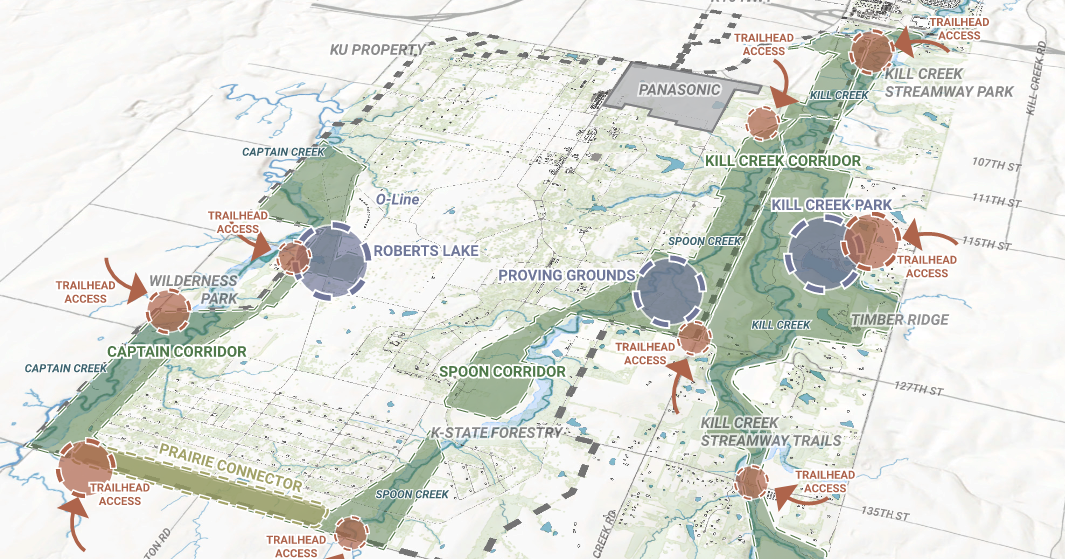 Johnson County Parks and Rec announces plan for largest park, borders West Olathe | City News ...
