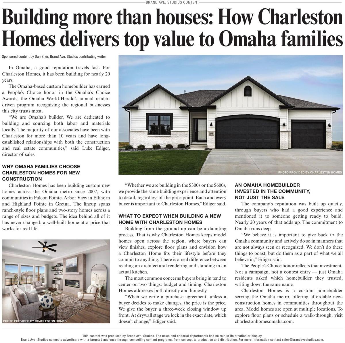 CHARLESTON HOMES