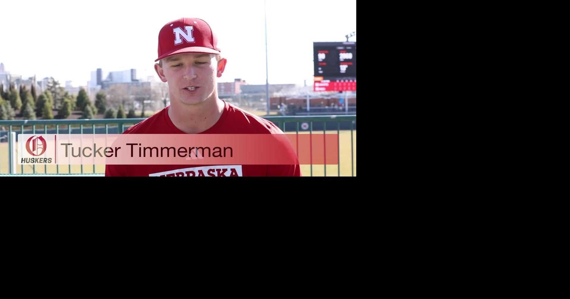 Nebraska's Tucker Timmerman full press conference from Feb. 20, 2024