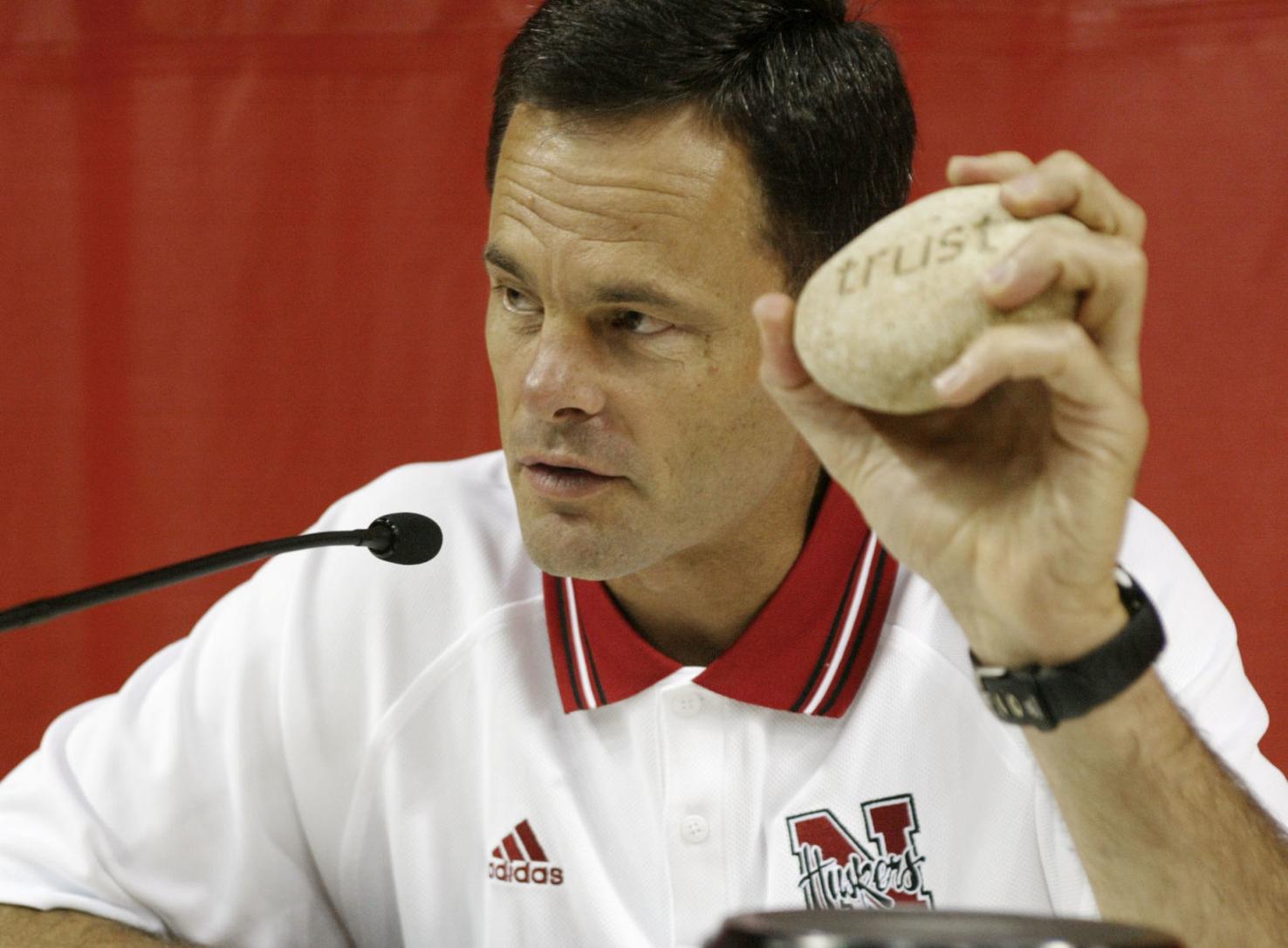 Why's John Cook stepping down as Nebraska coach?