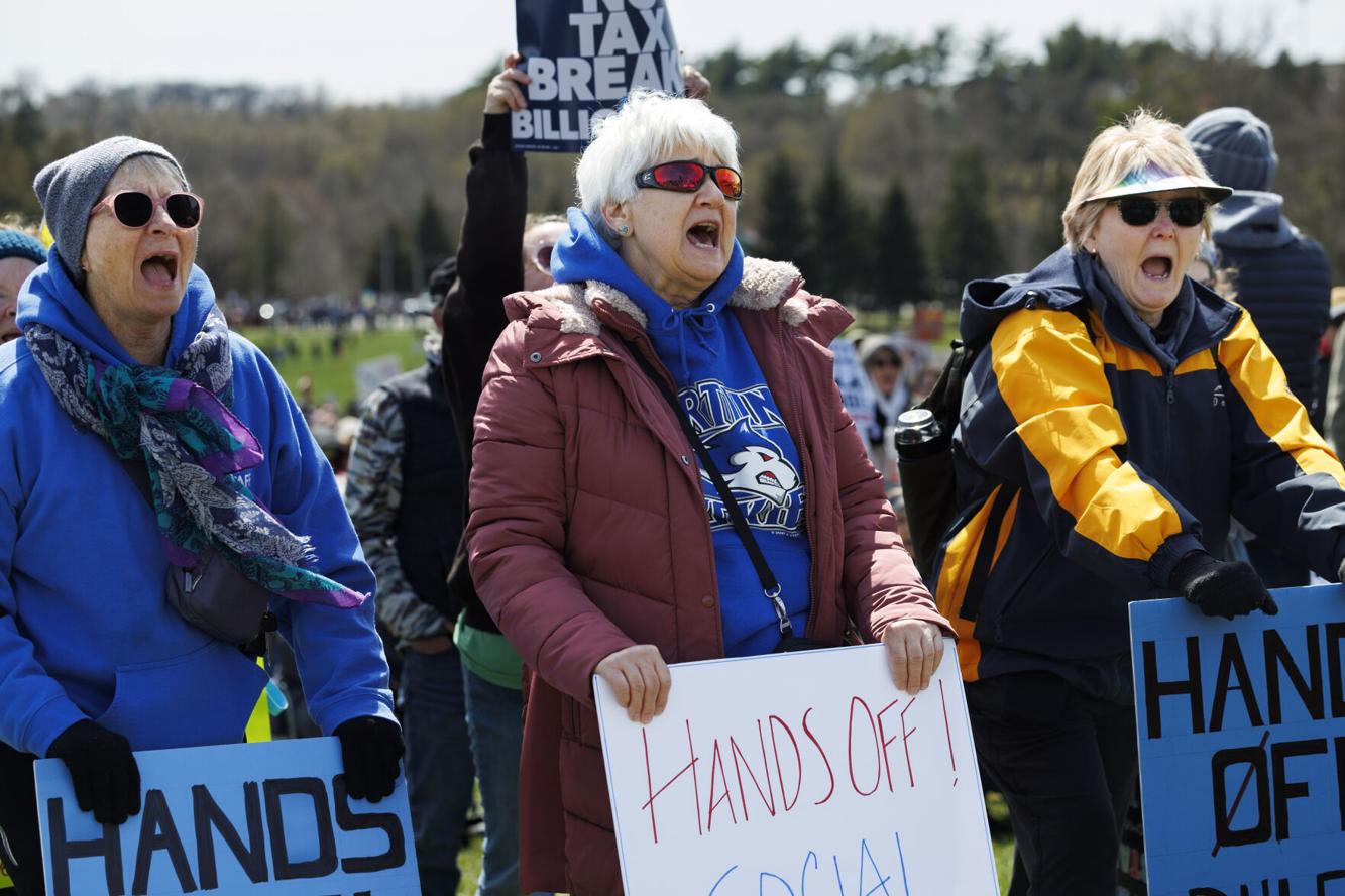 Photos: Protestors gather in Omaha for nationwide movement against ...