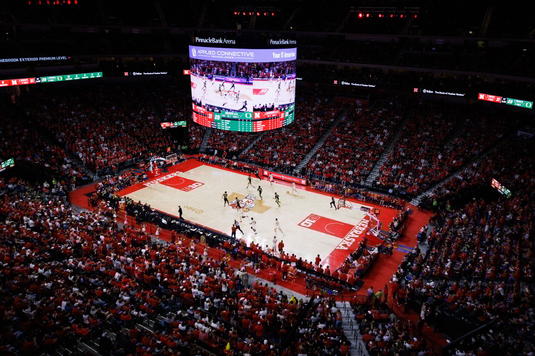 Photos: Nebraska men's basketball hosts Oregon