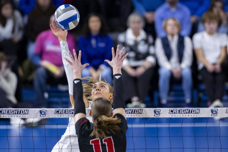 Creighton volleyball sweeps South Dakota in NCAA tournament