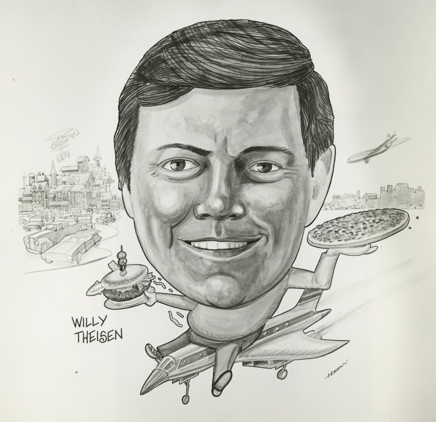 Photos: Willy Theisen and friends through the years