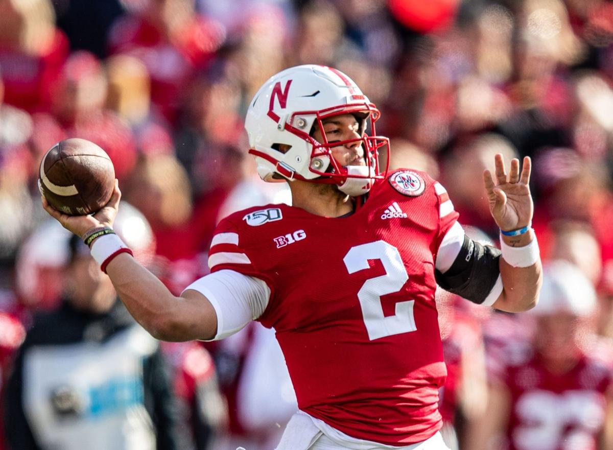 How did Husker quarterbacks compare to other Big Ten QBs in 2019?
