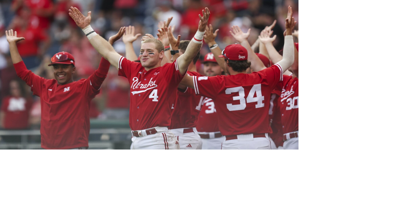 Nebraska baseball punches ticket to Big Ten title game