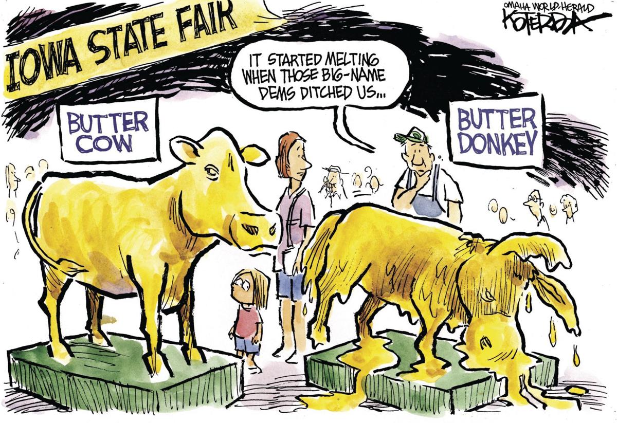 Jeff Koterba's cartoon: Meltdown at the Iowa State Fair