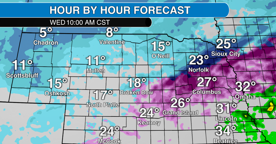 Tracking Nebraska's next winter storm. Here's the latest on timing ...